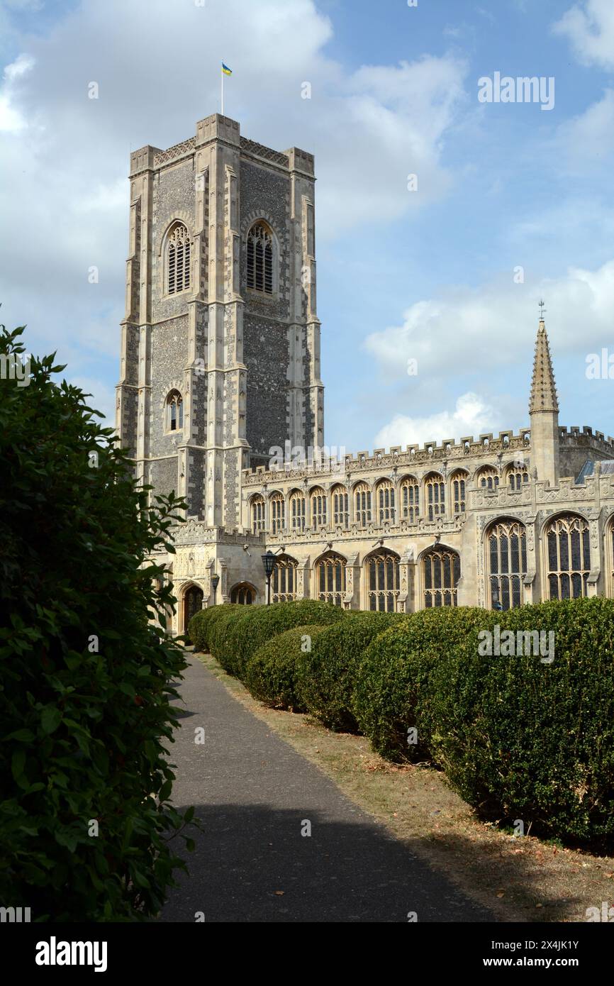 The gardens and exterior of the 16th century St. Peter and St Paul's ...