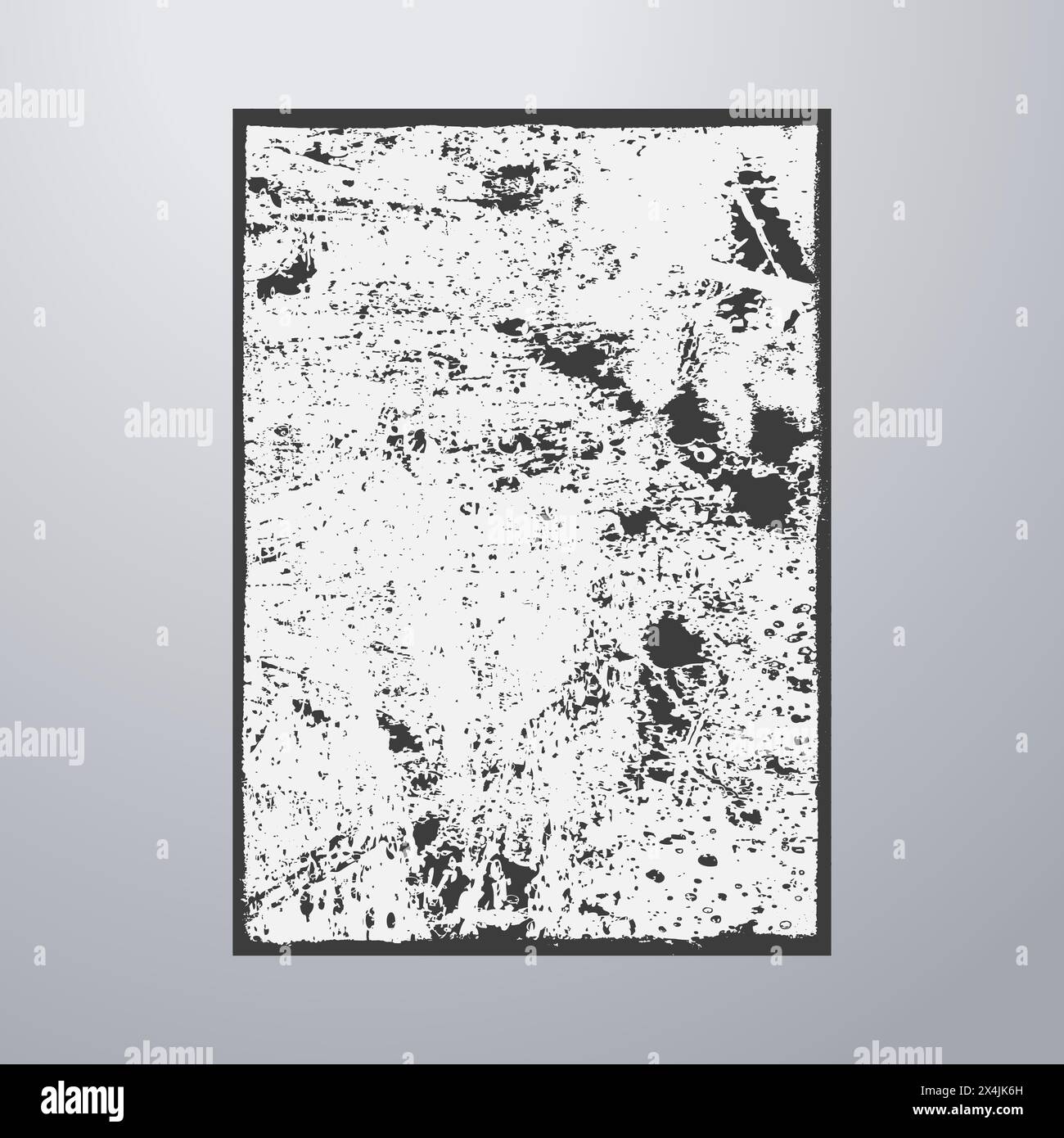 Simple frame with grunge texture style Stock Vector Image & Art - Alamy