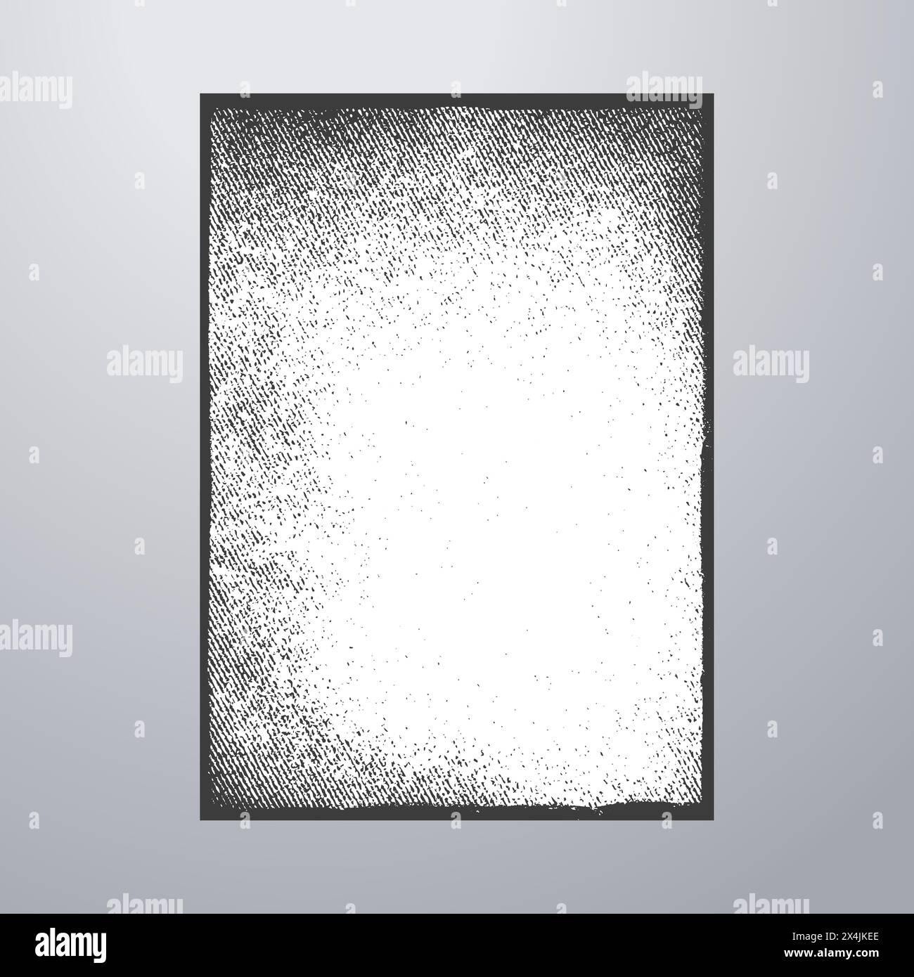 Simple frame with grunge texture style Stock Vector Image & Art - Alamy