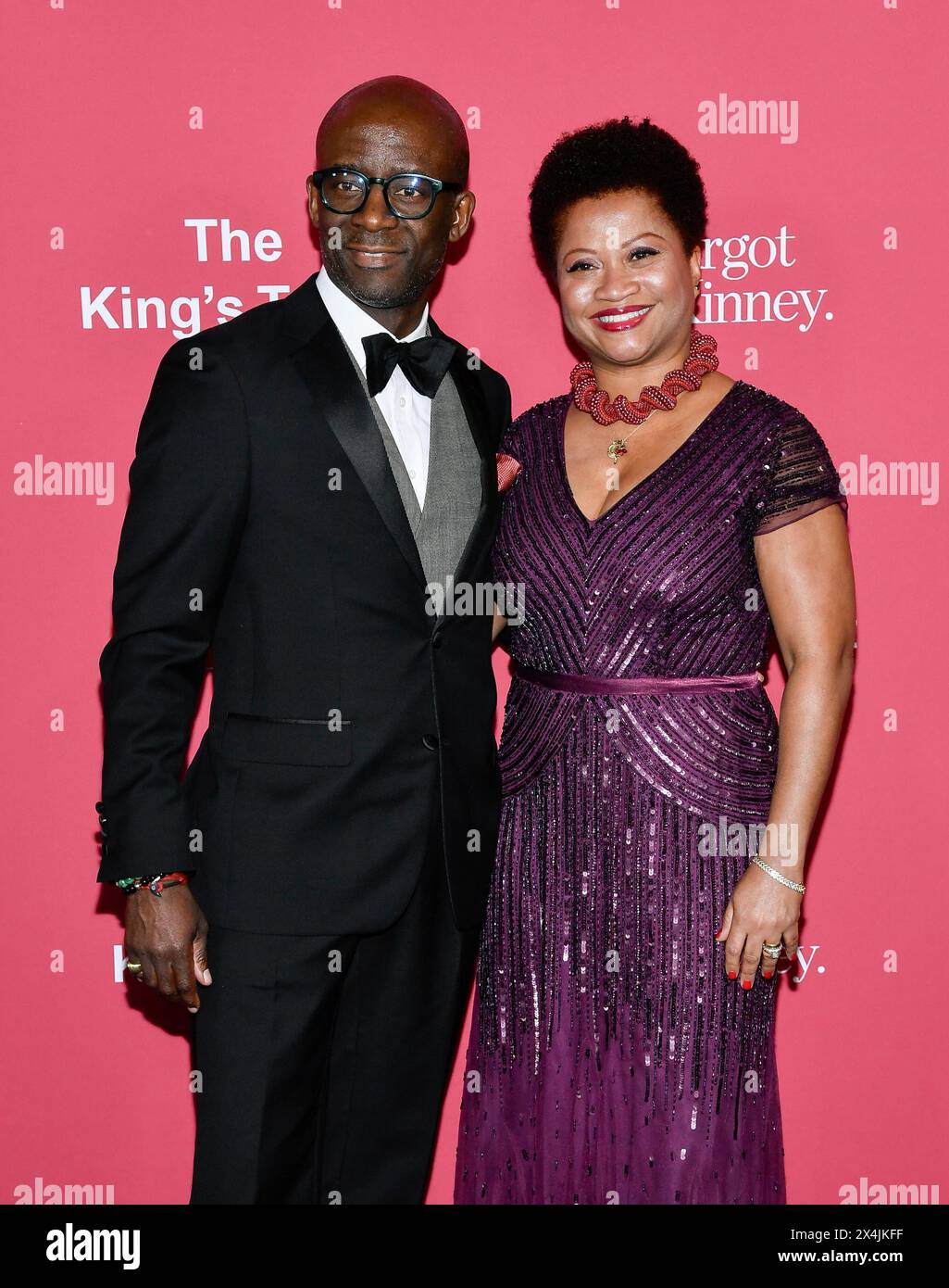 Rudyard W. Ceres, left, and Michelle Lee Clarke-Ceres attend The King's ...