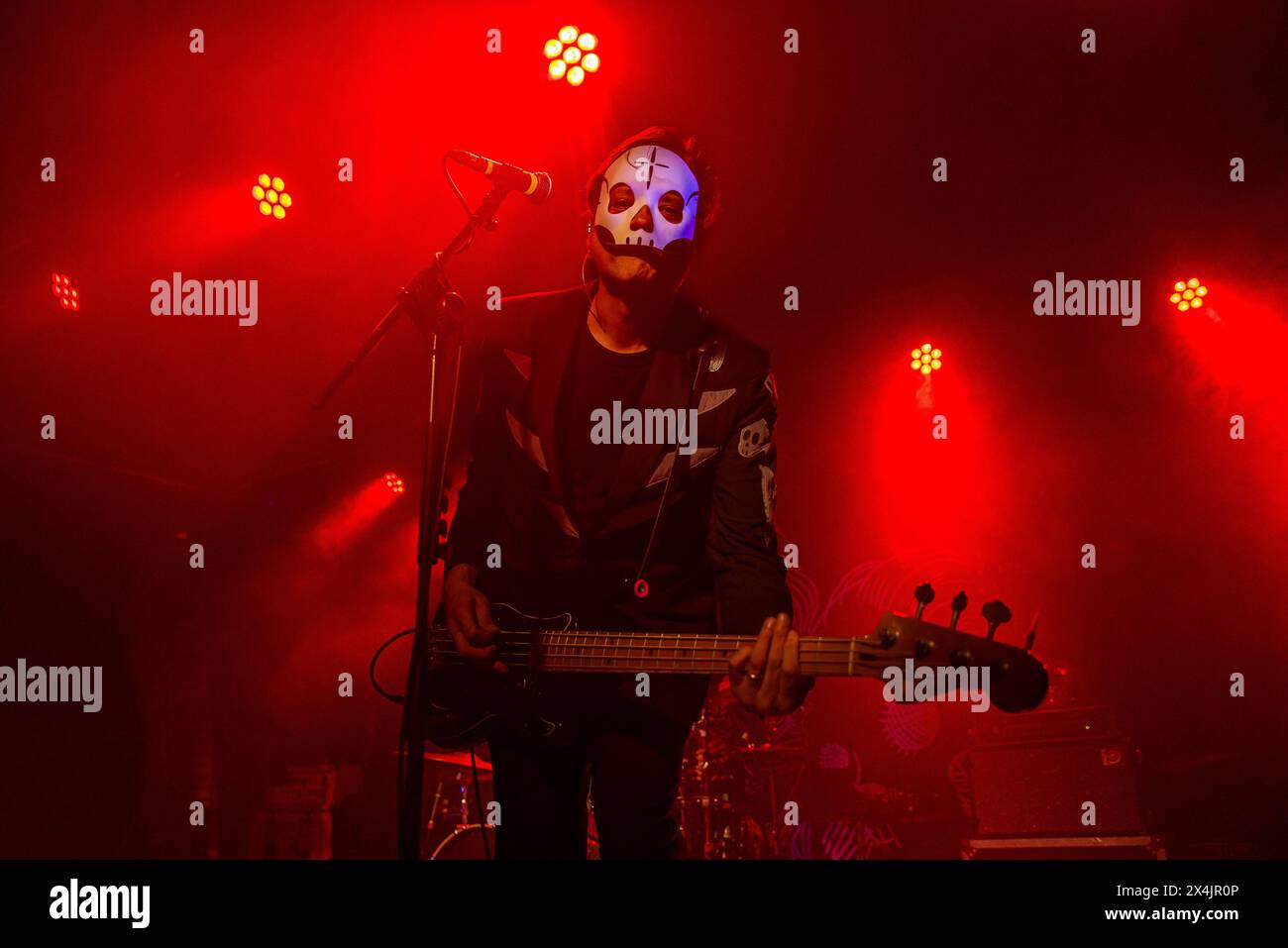 MONK ROMA, ROME, Italy, May 02, 2024, ENRICO MOLTENI PLAY THE BASS ...