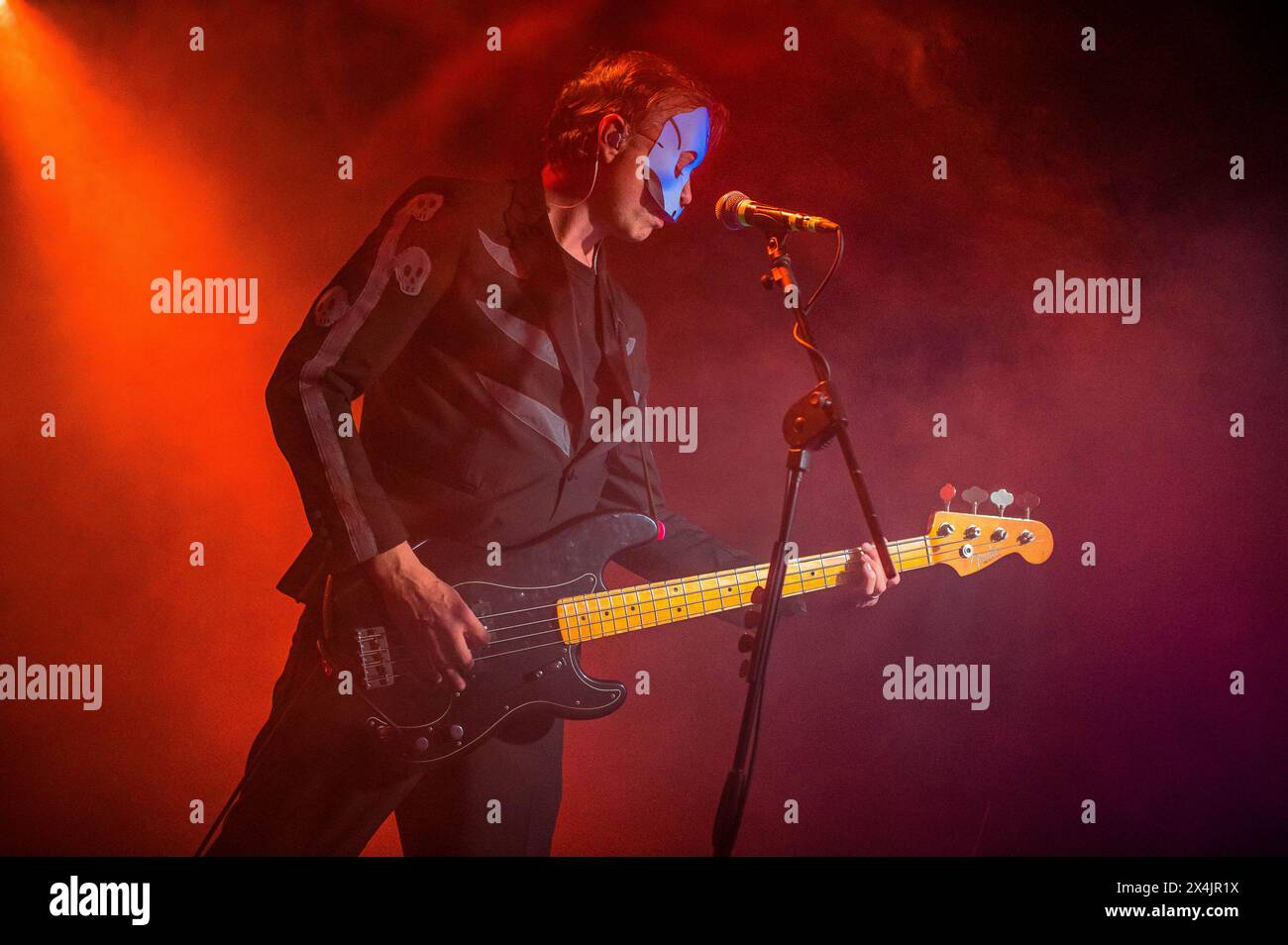 MONK ROMA, ROME, Italy, May 02, 2024, ENRICO MOLTENI PLAY THE BASS ...