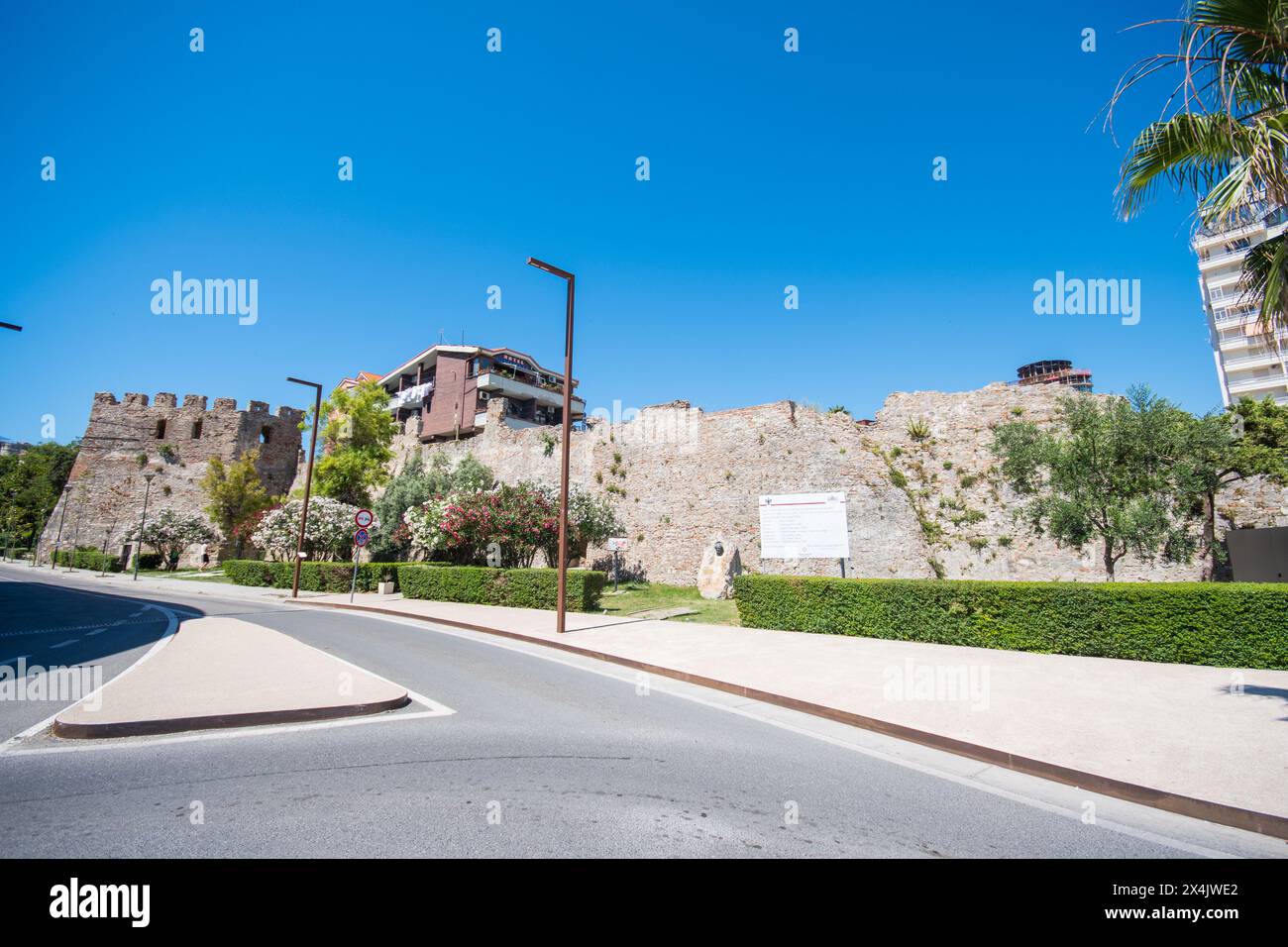 Durres Albania - July 6. 2023: old castle in the city Stock Photo - Alamy