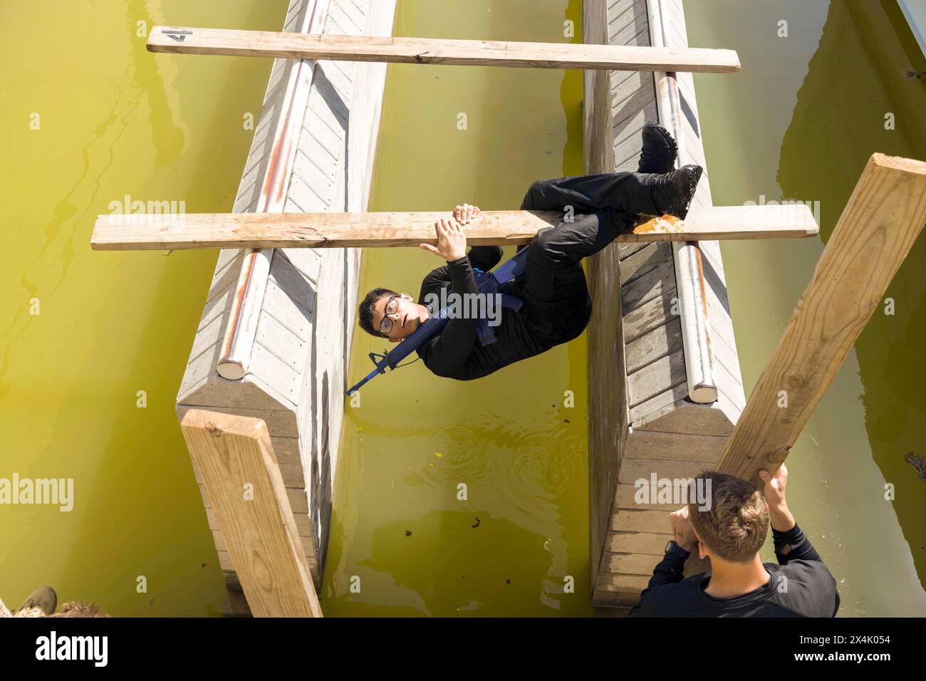 Usa. 27th Apr, 2024. 9th Marine Corps District Officer Candidates ...