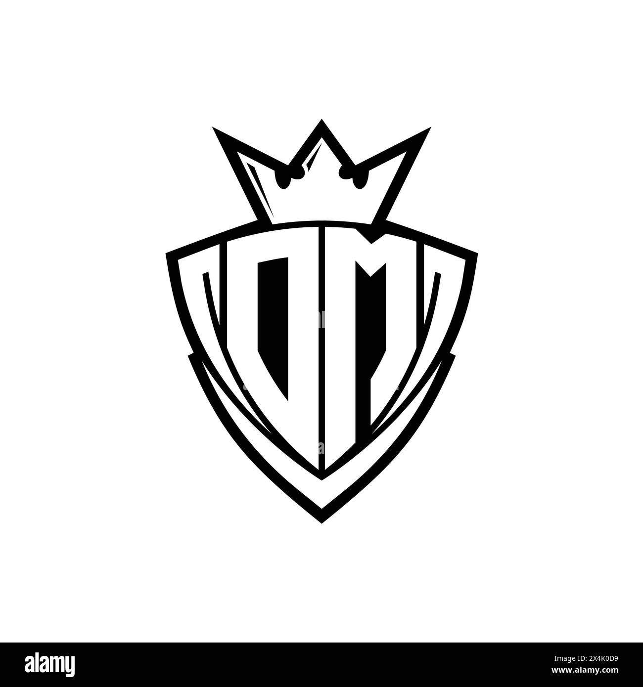 Letter dm logo hi-res stock photography and images - Alamy