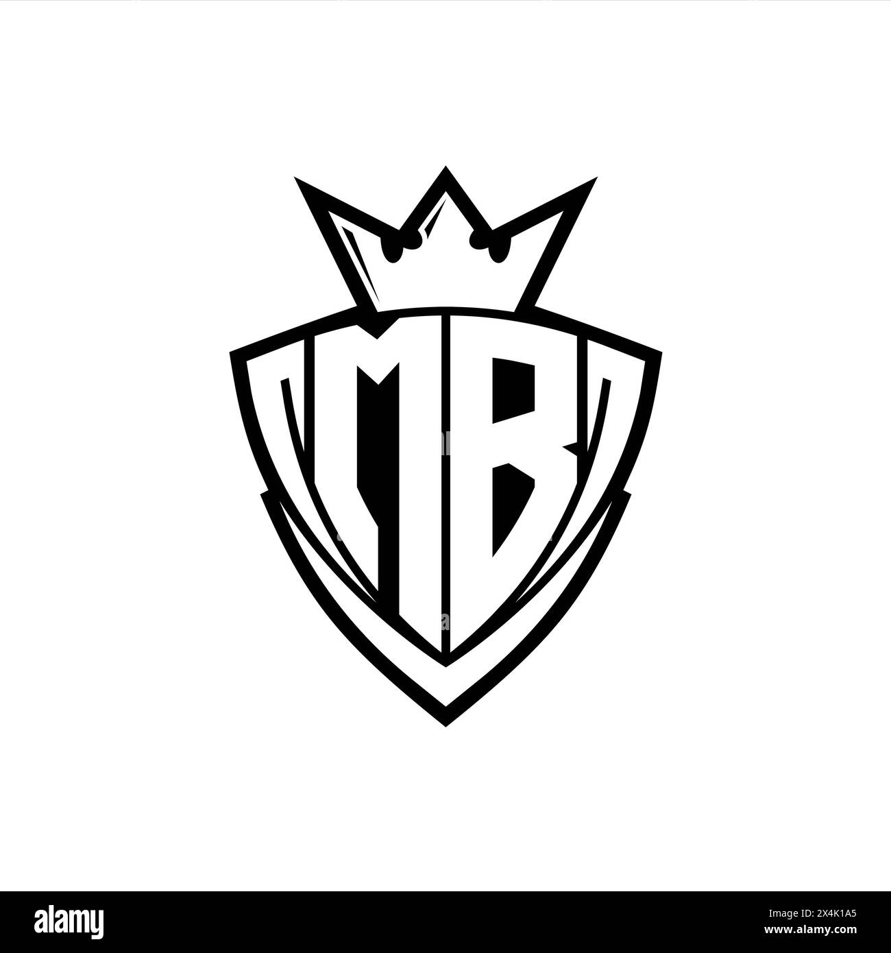 Letter mb logo hi-res stock photography and images - Alamy