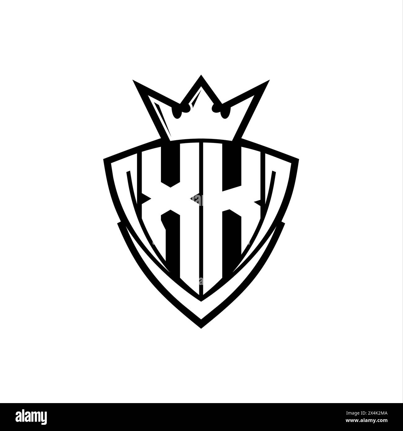Xk brand logo Black and White Stock Photos & Images - Alamy
