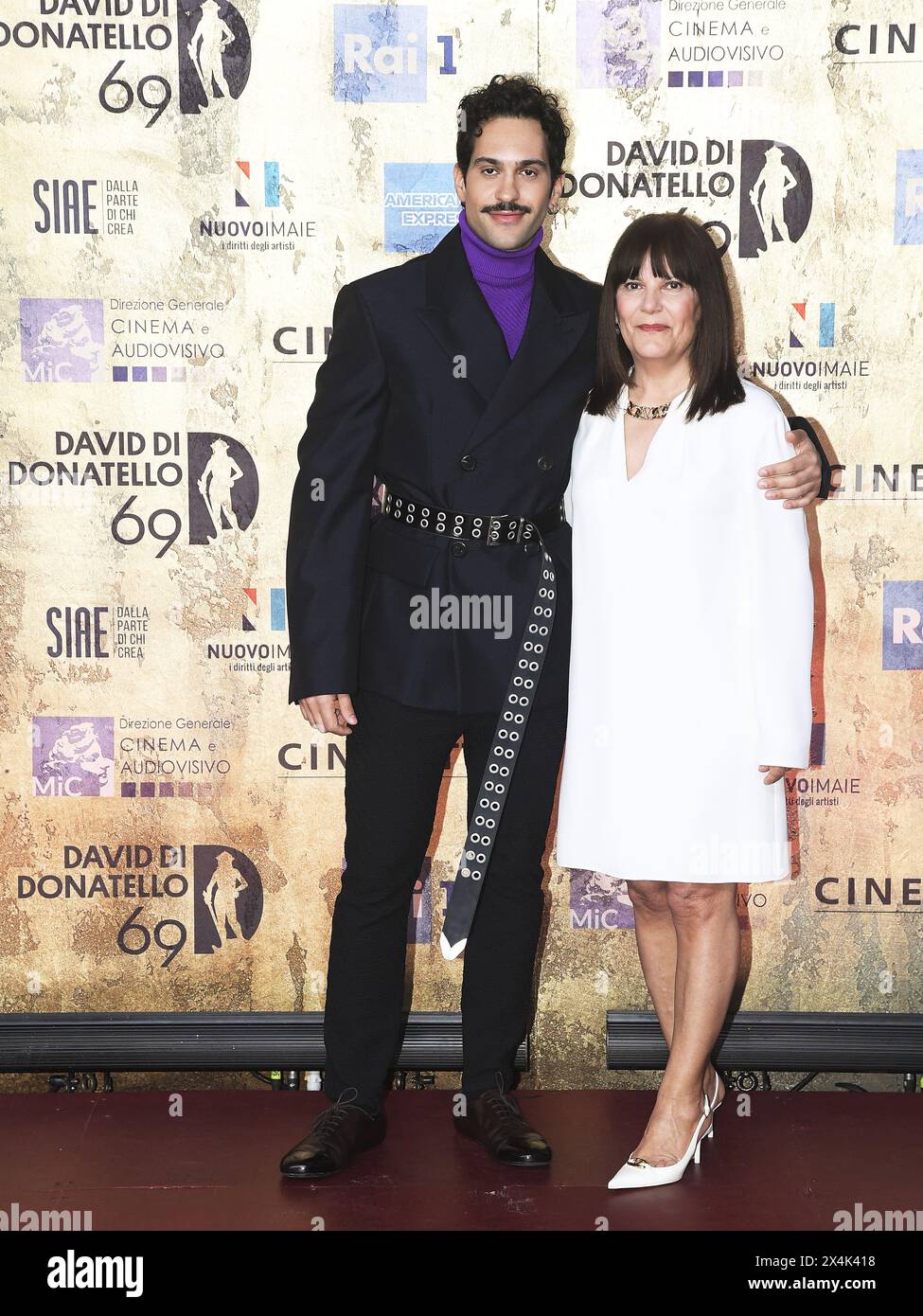 Rome, Italy. 03rd May, 2024. Rome, 69 David di Donatello red carpet ...