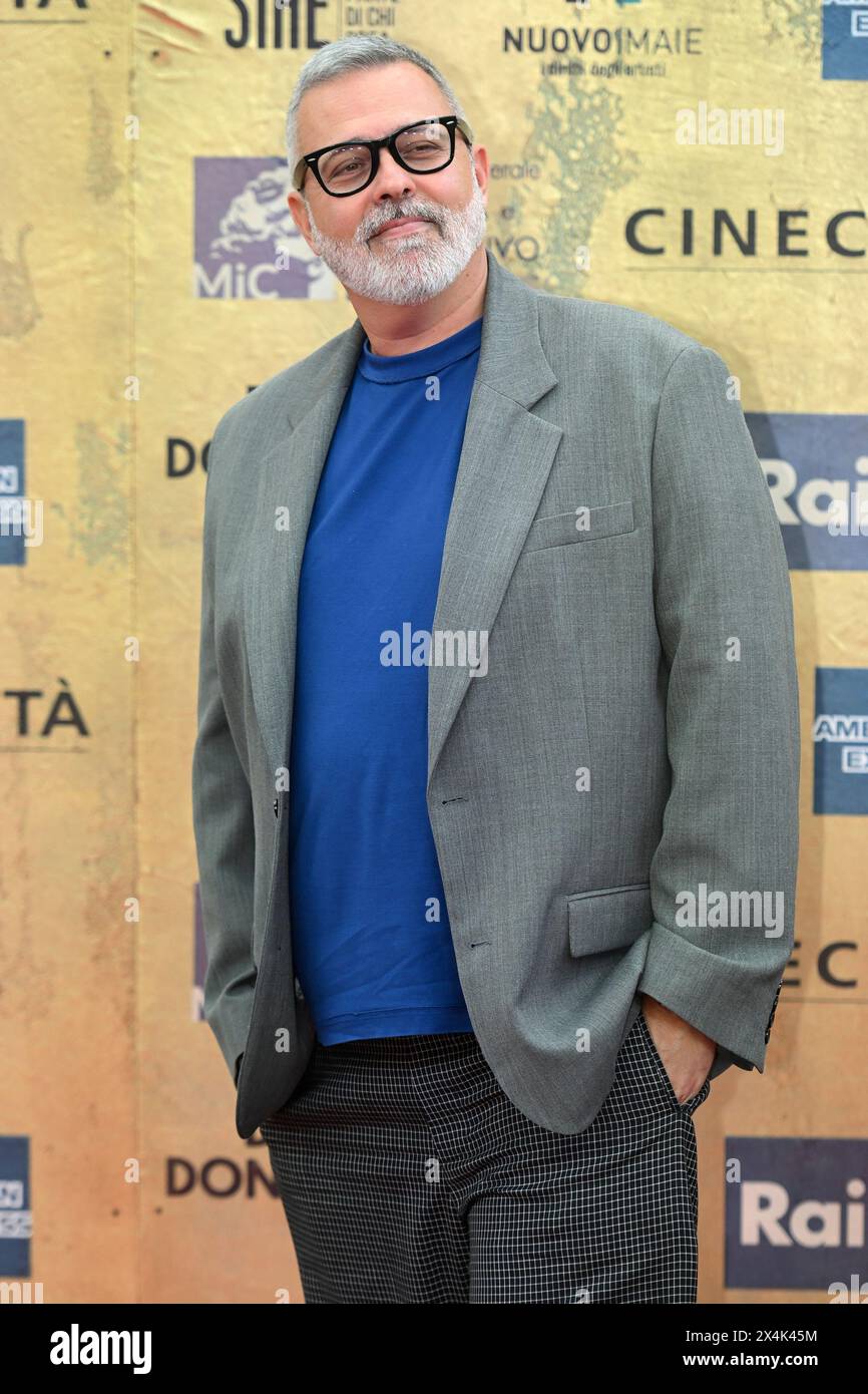 Rome, Italy. 03rd May, 2024. Musician and producer Frankie hi-nrg mc ...