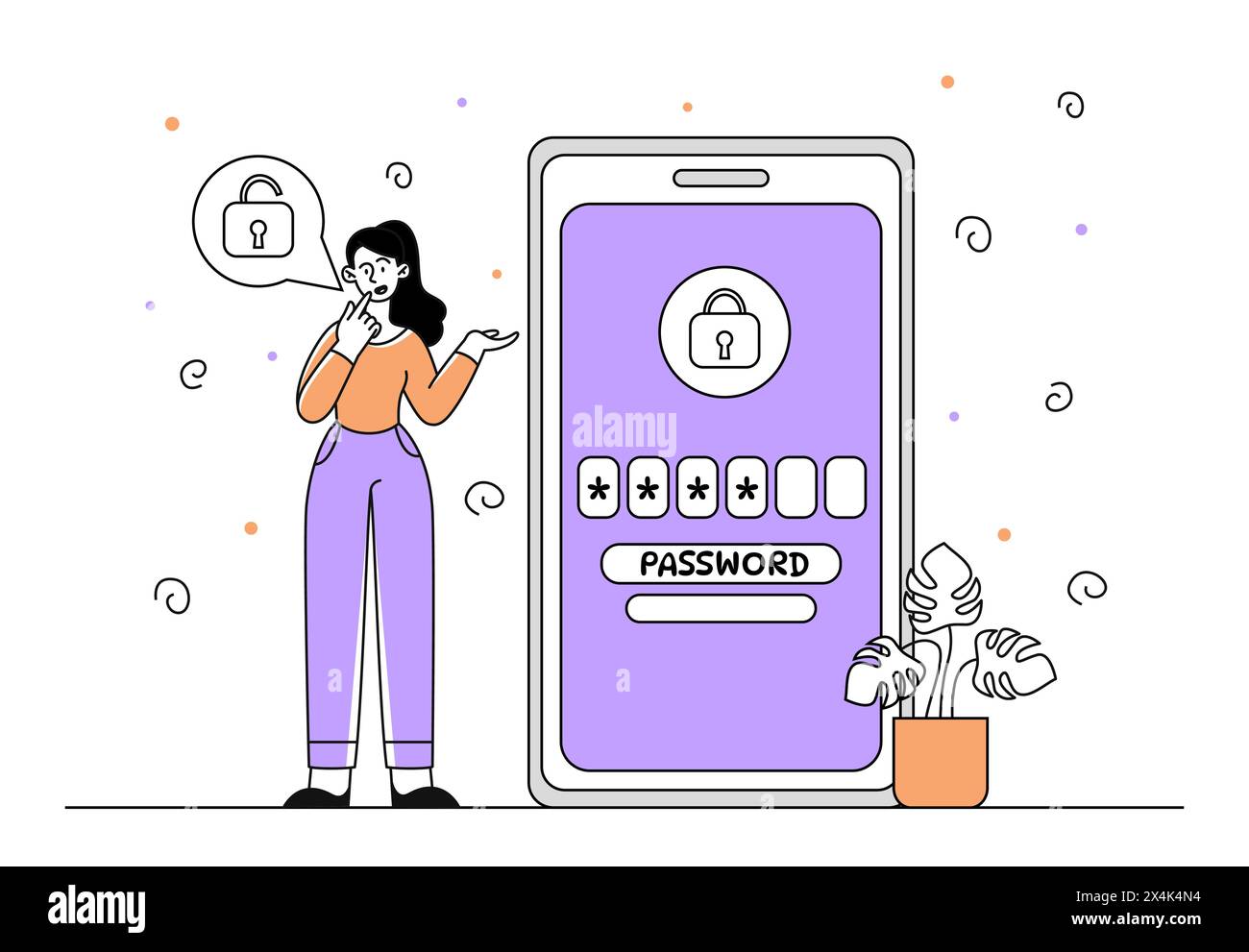 Forgot Stock Vector Images - Alamy