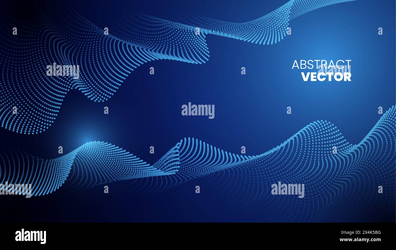 Particle movement Stock Vector Images - Alamy