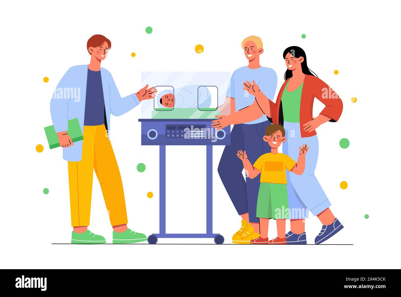 Maternity clinic vector concept Stock Vector Image & Art - Alamy