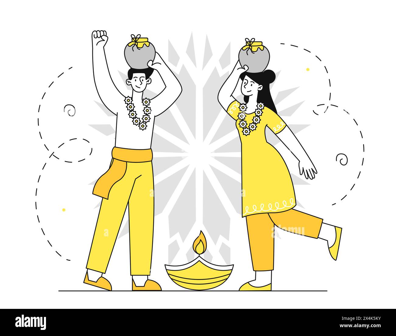 Thaipusam festival vector simple Stock Vector Image & Art - Alamy