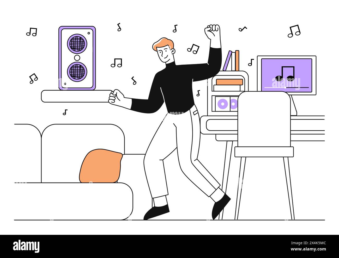 Funny man dance hi-res stock photography and images - Alamy