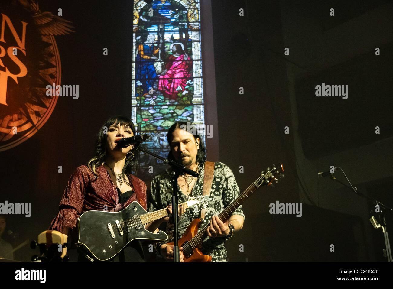 Grace and Aaron Bond Performing with When Rivers Meet at Saint Lukes in ...