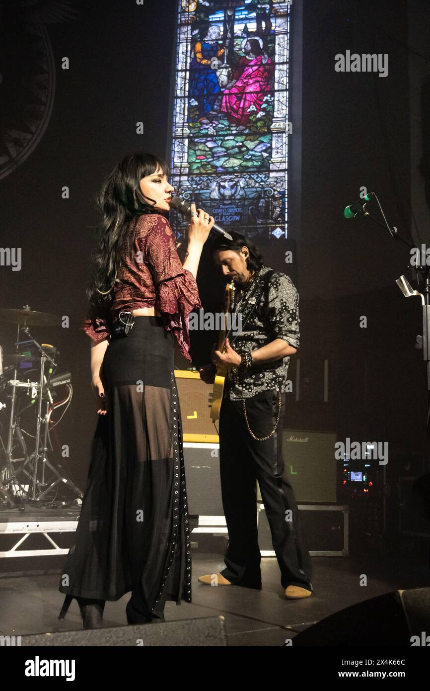Grace and Aaron Bond Performing with When Rivers Meet at Saint Lukes in ...