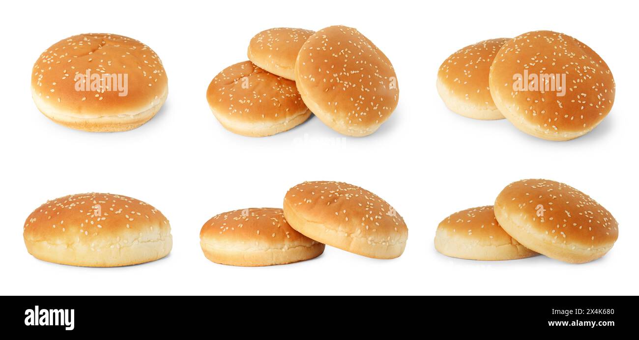 Golden burger buns hi-res stock photography and images - Alamy