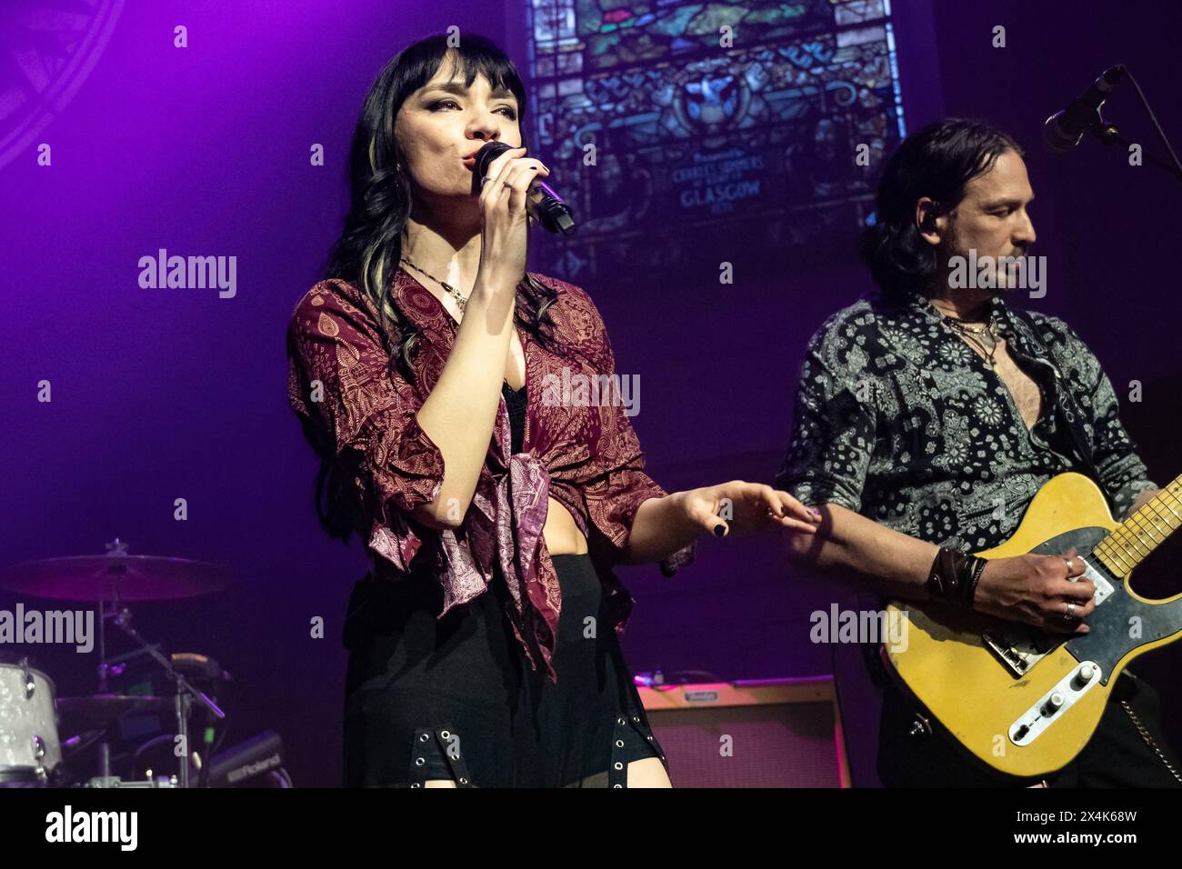 Grace and Aaron Bond Performing with When Rivers Meet at Saint Lukes in ...
