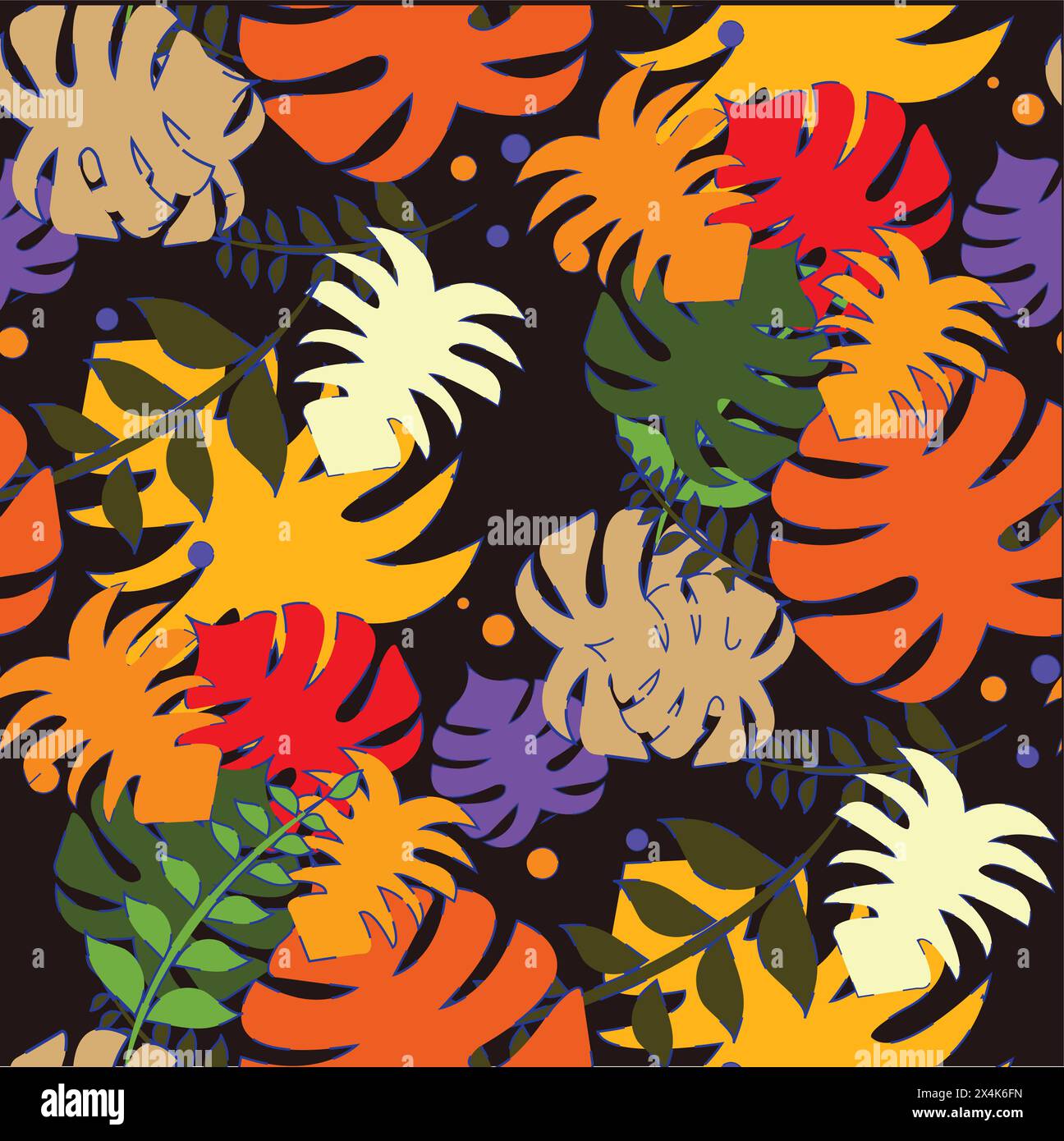 vector foliage background Stock Vector Image & Art - Alamy