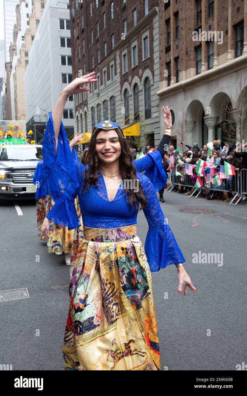 The 20th annual Persian Parade in 2024 on Madison Avenue in New York ...
