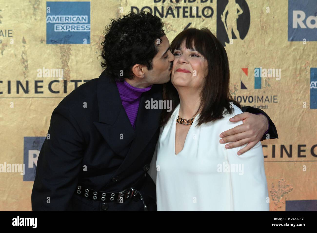 Rome, Italy. 03rd May, 2024. Singer Alessandro Mahmoud alias Mahmood ...
