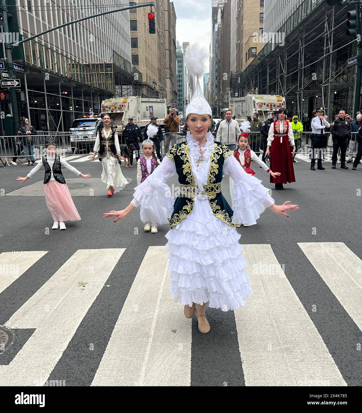 Dancers celebrate the 20th annual Persian Parade in 2024 on Madison ...
