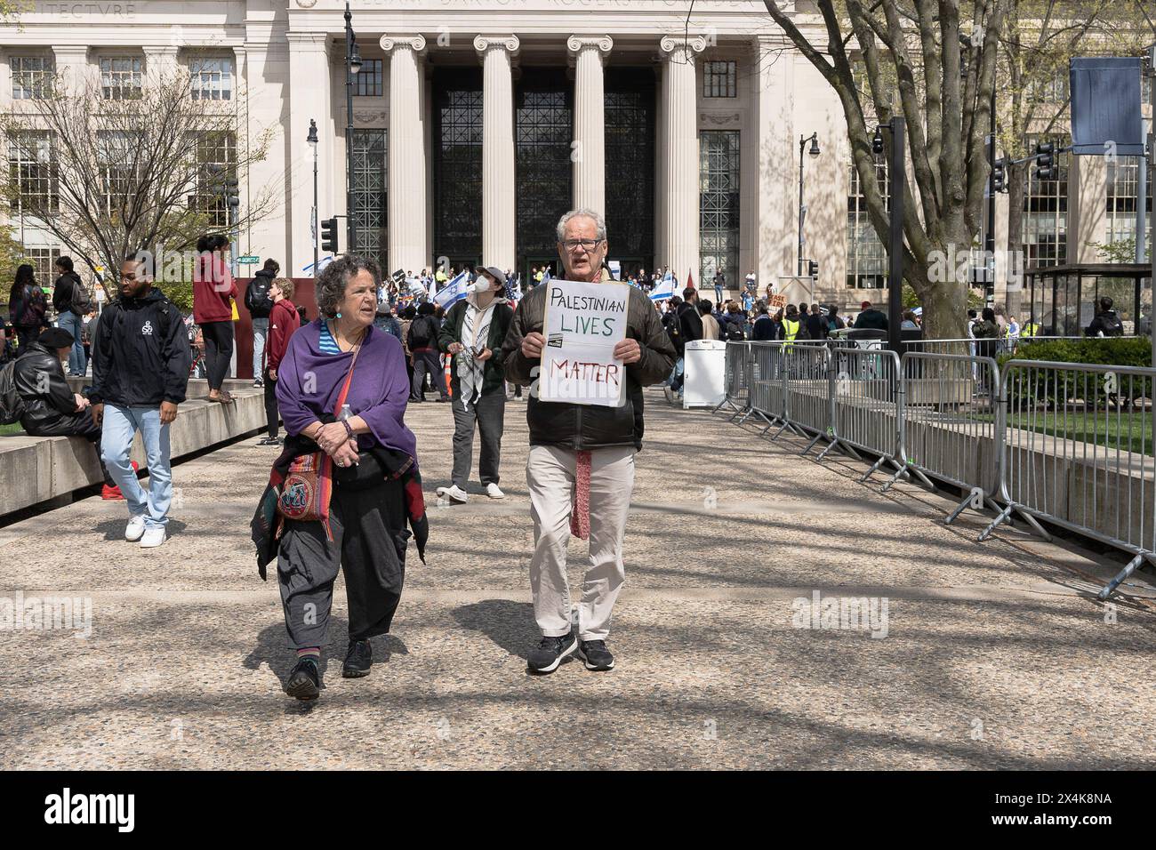 College campus protest palestine hi-res stock photography and images ...