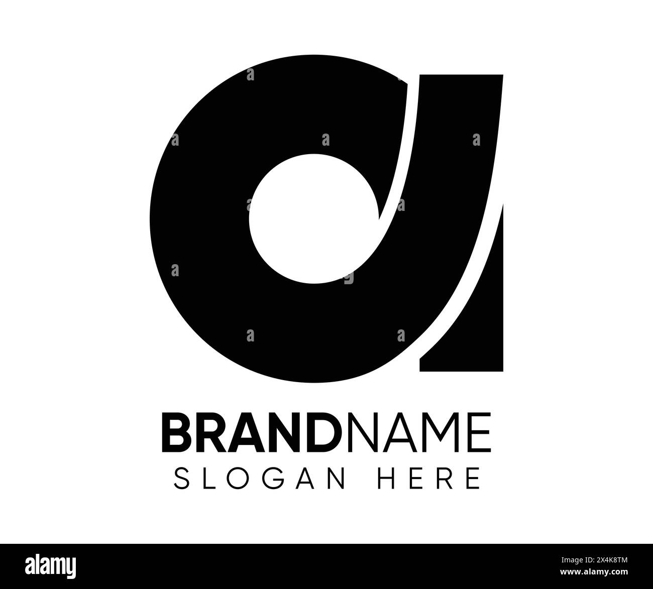 Wing logotype vector vectors Black and White Stock Photos & Images - Alamy