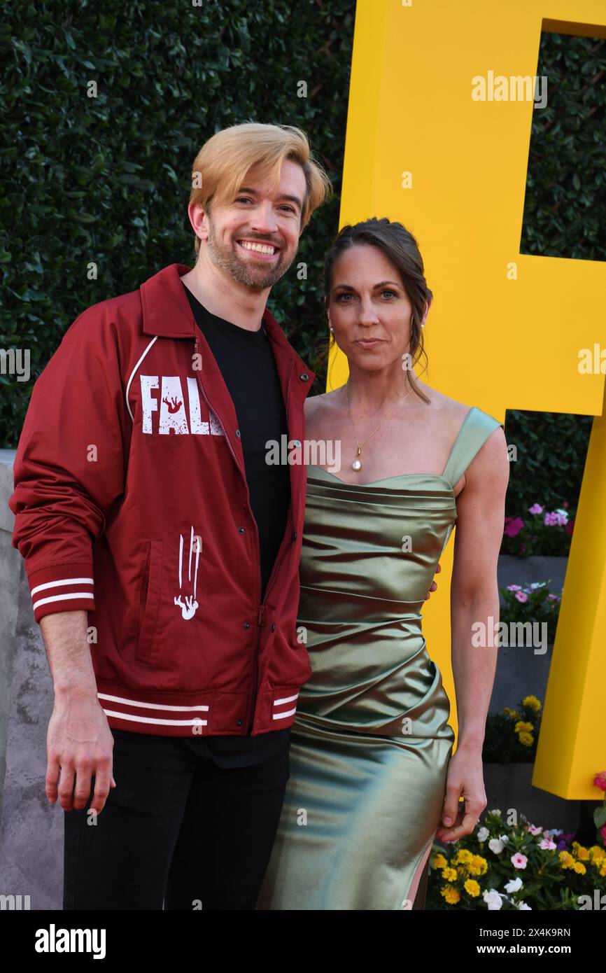Los Angeles, California, USA 30th April 2024 Stuntman Justin Eaton and ...