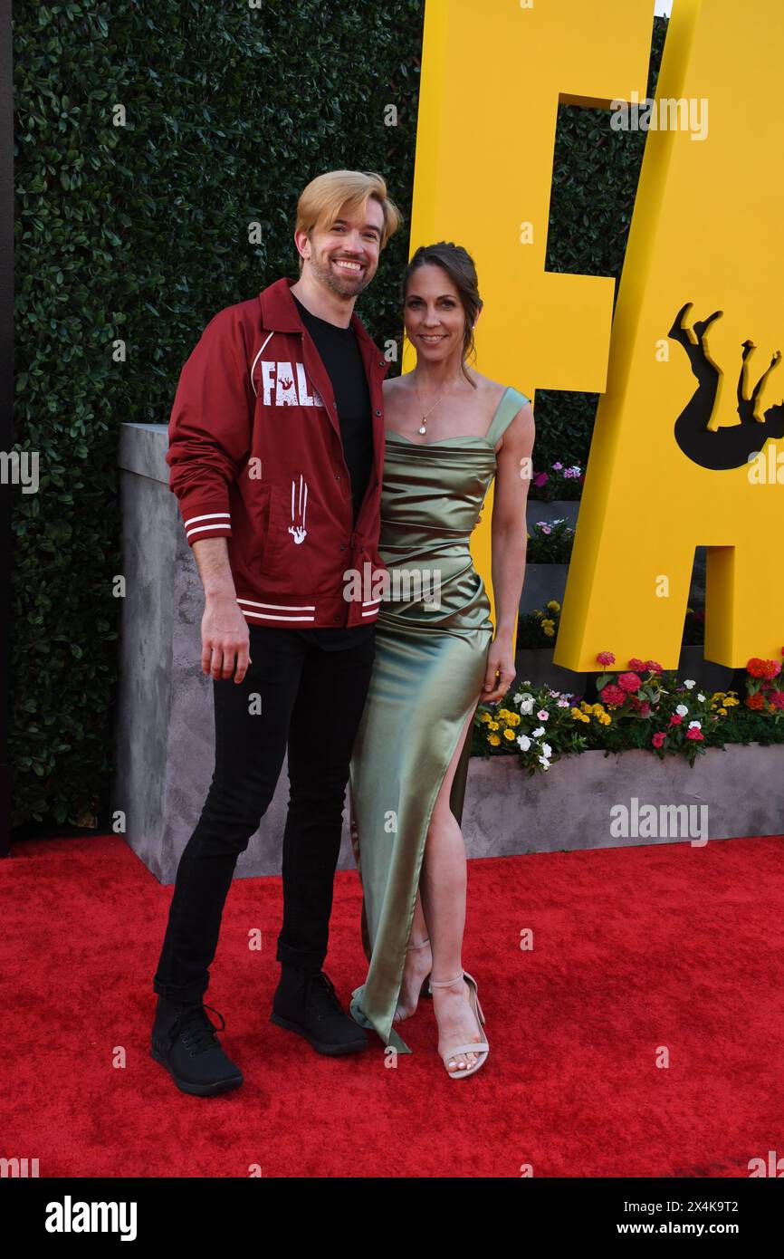 Los Angeles, California, USA 30th April 2024 Stuntman Justin Eaton and ...