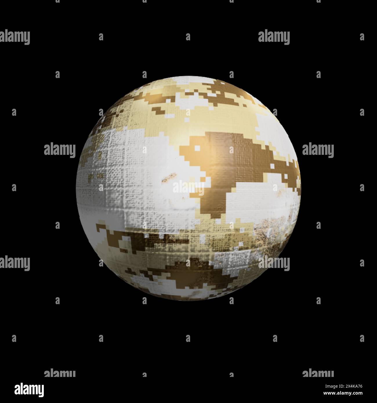 Earth globe 3d rendering isolated on black background Stock Vector ...