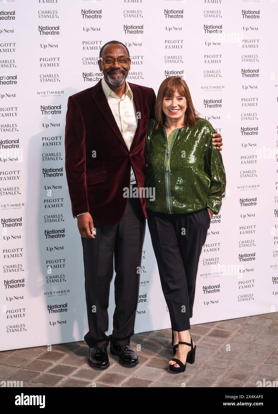 London, UK. 01st May, 2024. Dame Harriet Walter and Lisa Makin attend ...