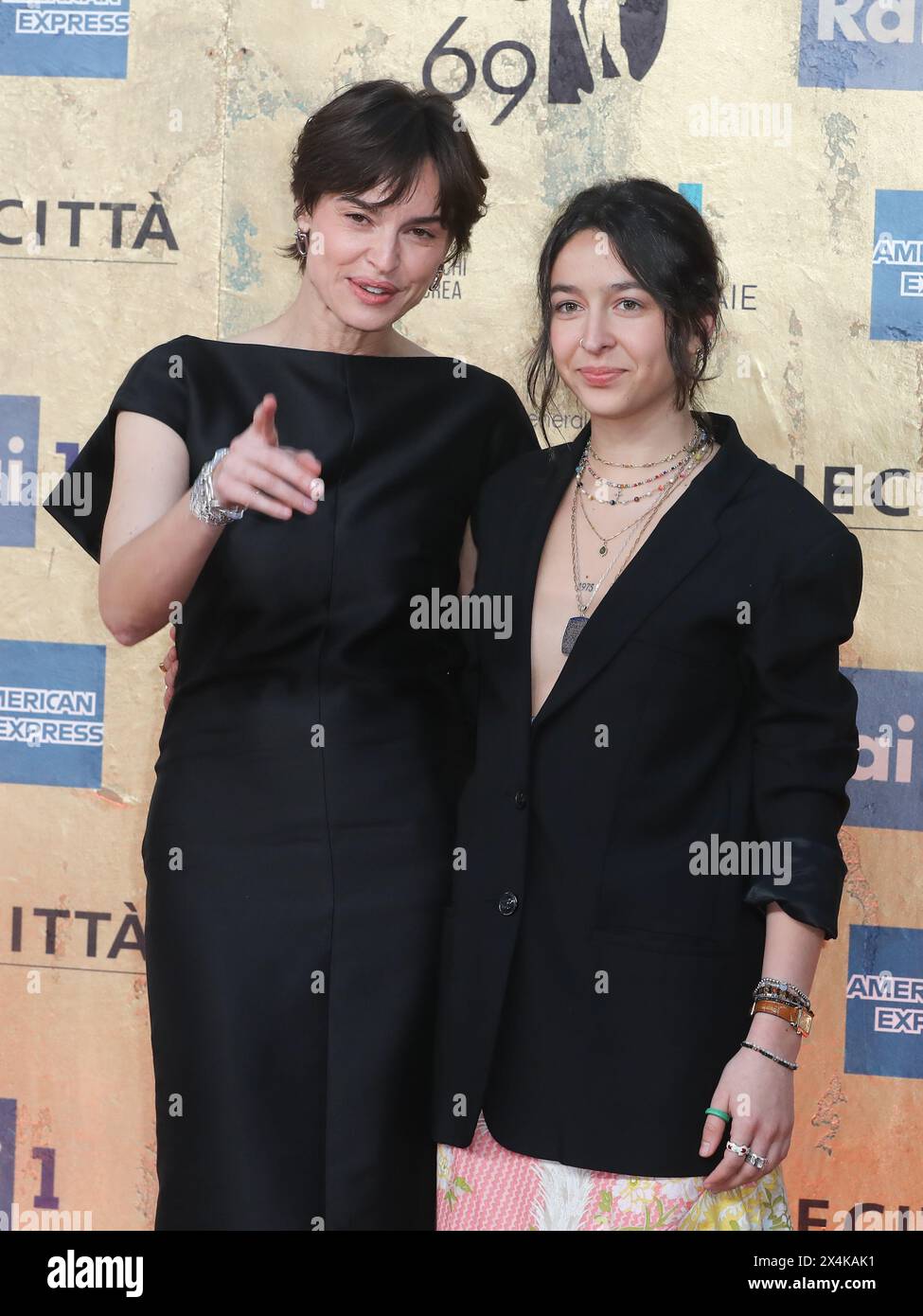 Rome, Italy. 03rd May, 2024. Rome, 69 David di Donatello ceremony - red ...