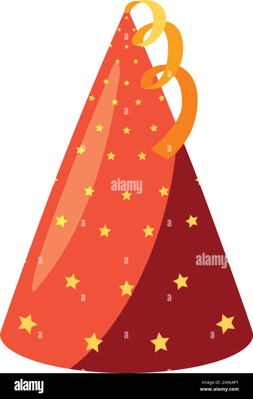 birthday party hat design Stock Vector Image & Art - Alamy