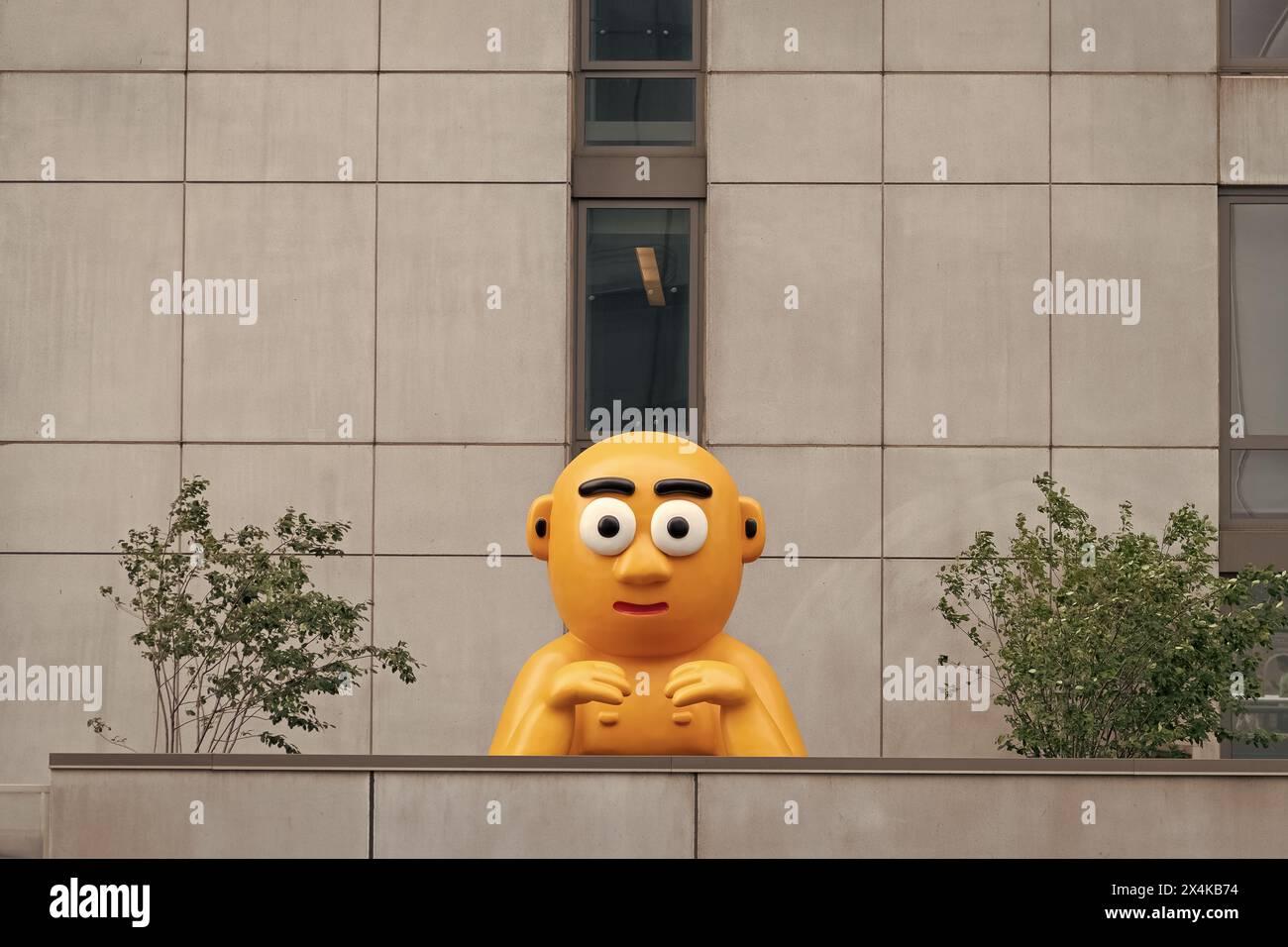 New York City, USA - August 05, 2023: The Creature Danny Cole High Line ...