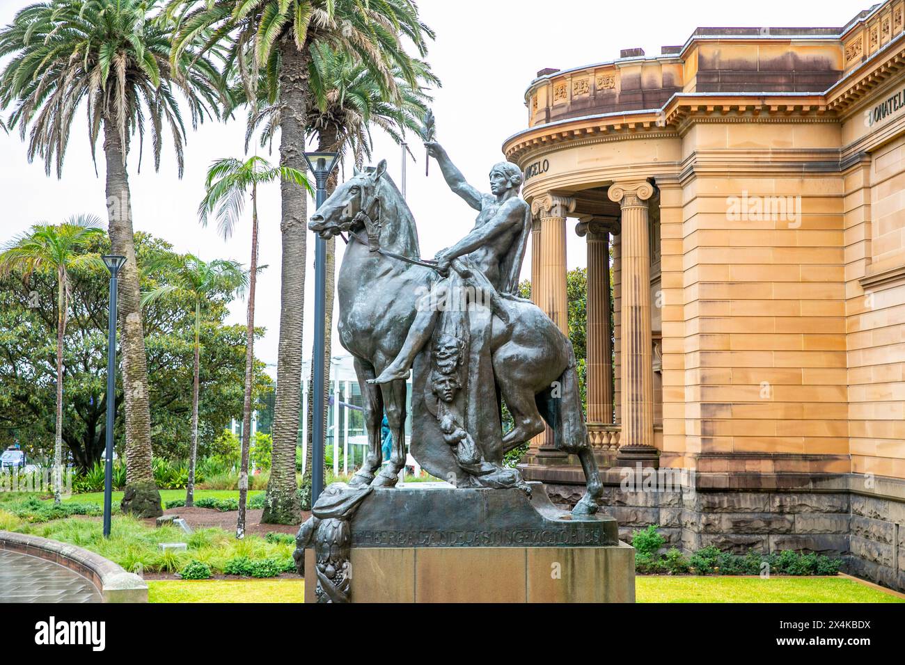 Bronze allegorical equestrian statues hi-res stock photography and ...