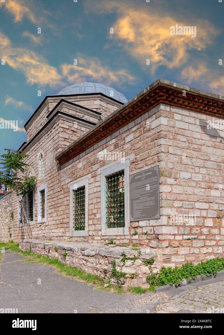 Zembilli Ali Efendi Turbesi, a 17th century tomb located in Zeyrek ...