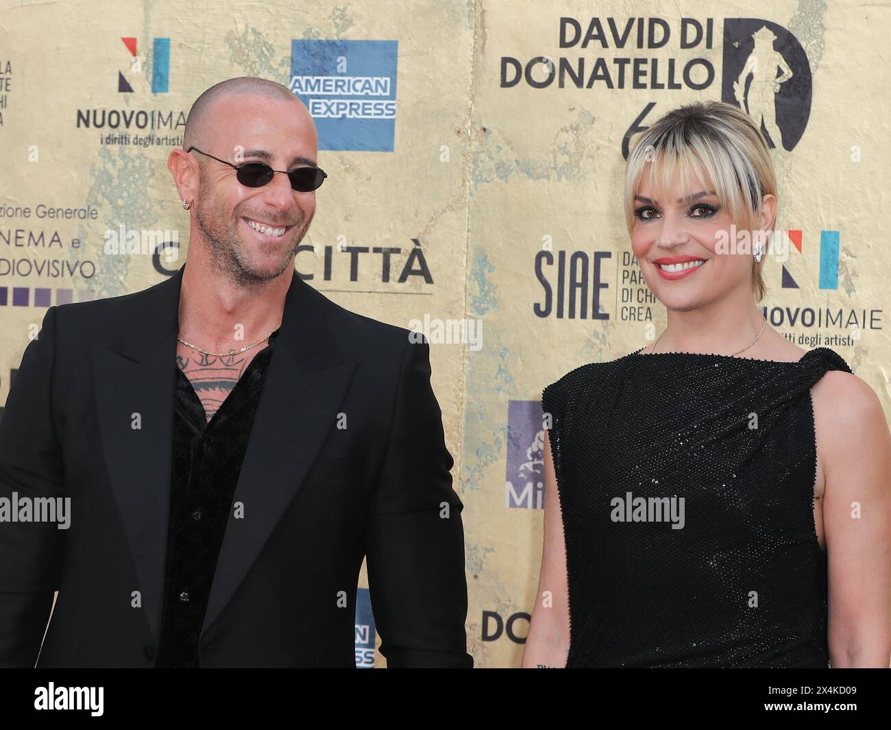 Rome, Italy. 03rd May, 2024. Rome, 69 David di Donatello ceremony - red ...