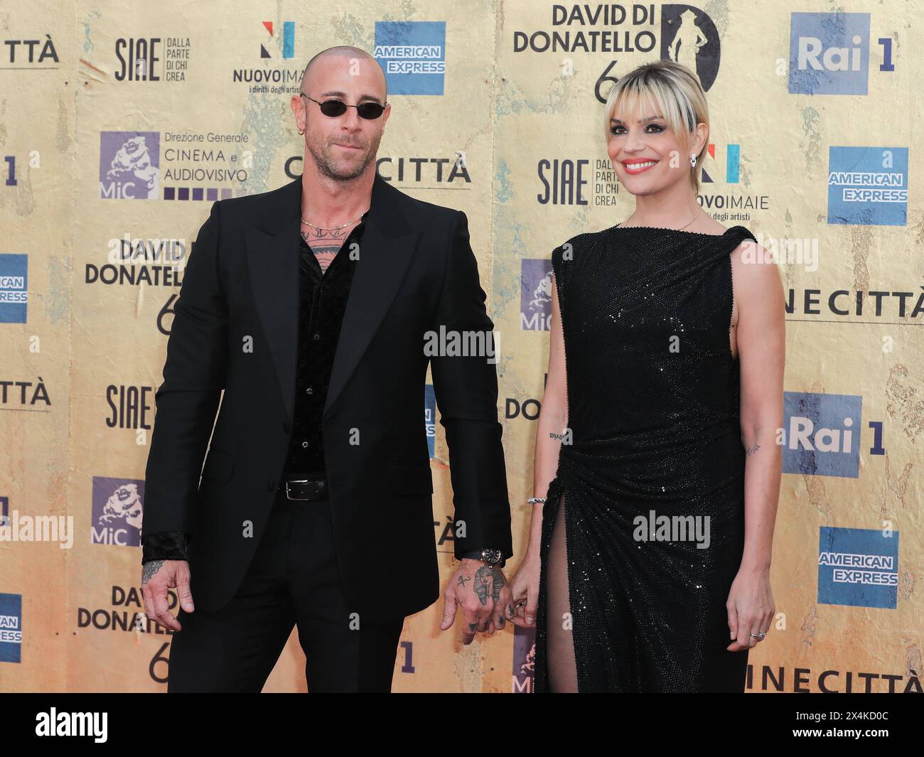 Rome, Italy. 03rd May, 2024. Rome, 69 David di Donatello ceremony - red ...