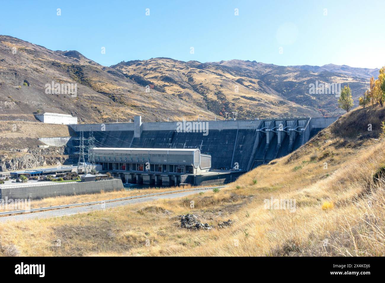Clyde Dam Power Station, Fruitgrowers Road, Clyde, Central Otago, Otago ...