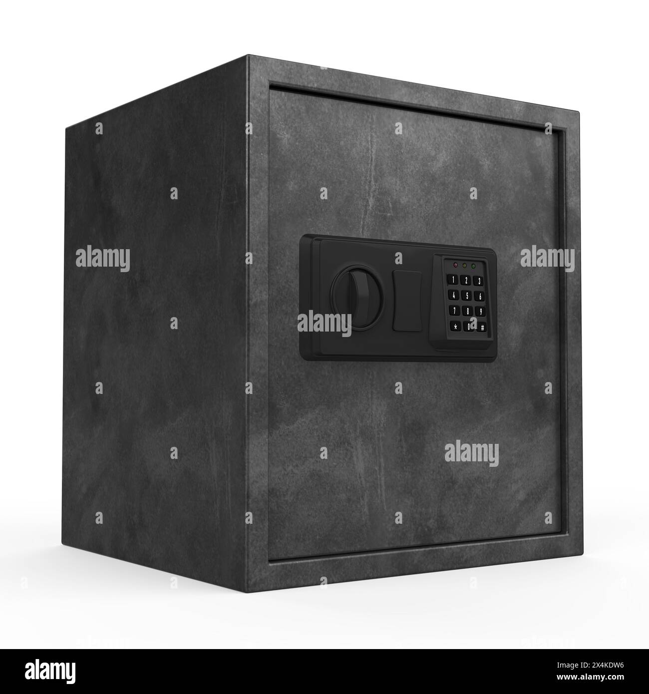 Steel Safe Box Isolated Stock Photo - Alamy