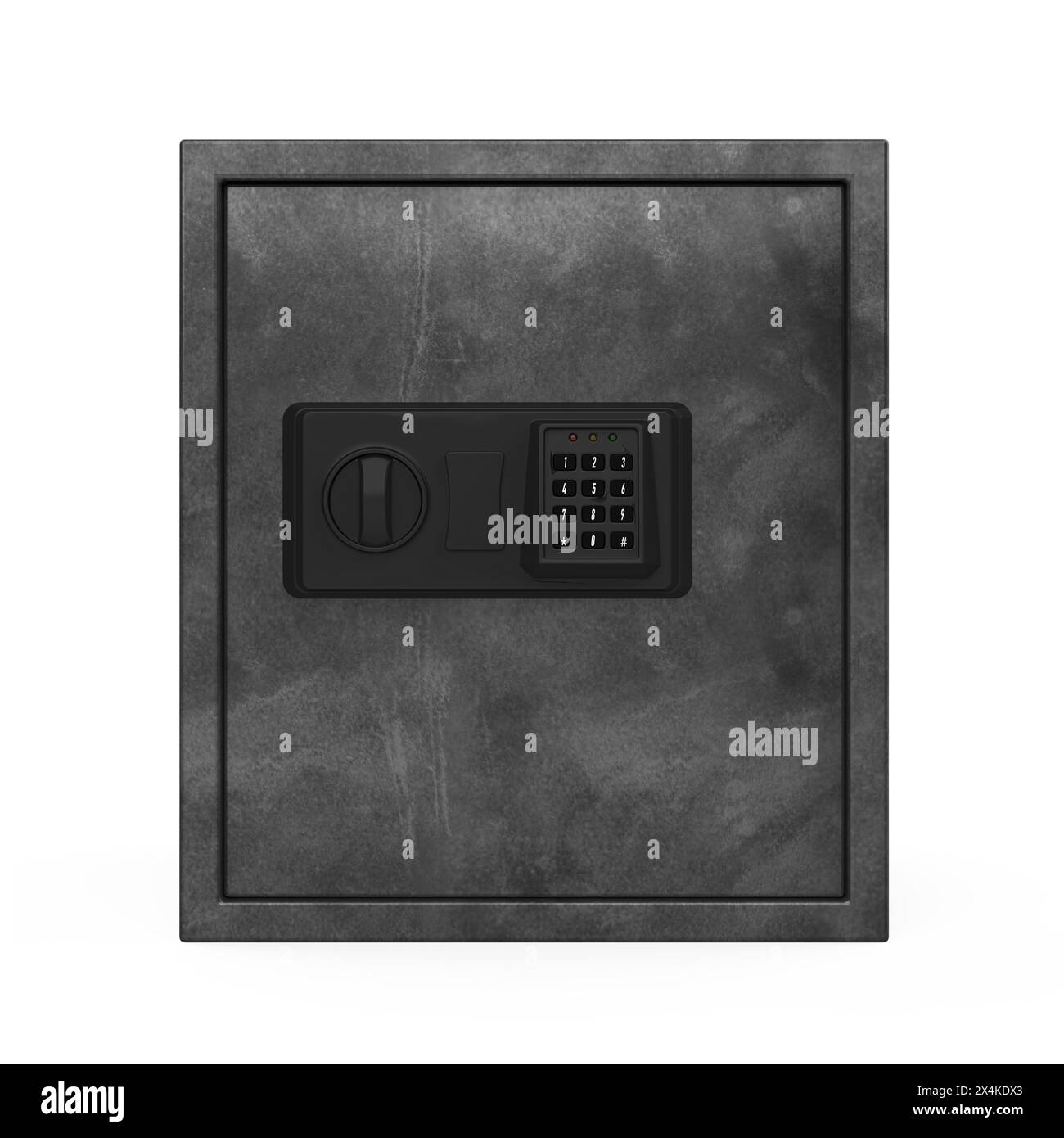 Steel Safe Box Isolated Stock Photo - Alamy