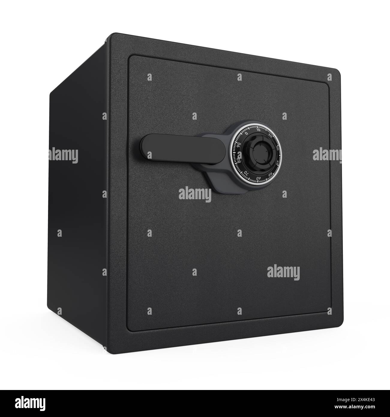 Steel Safe Box Isolated Stock Photo - Alamy