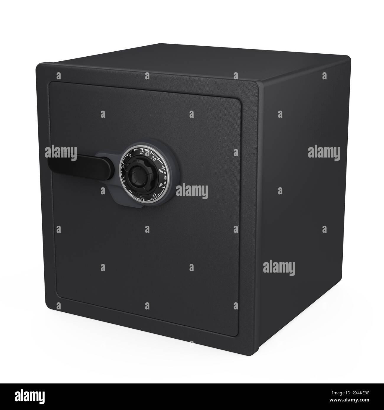 Steel Safe Box Isolated Stock Photo - Alamy