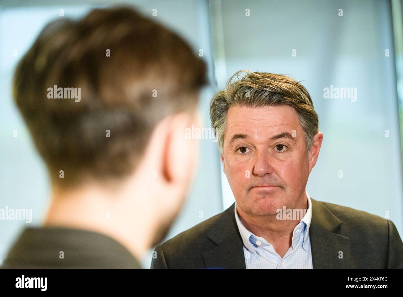 RIGA, LATVIA. 30th April 2024. Geir Karlsen, CEO of Norwegian ...