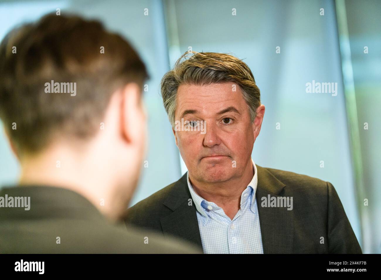 RIGA, LATVIA. 30th April 2024. Geir Karlsen, CEO of Norwegian ...