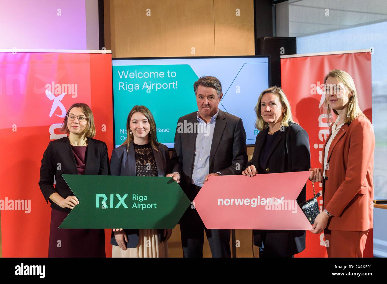 RIGA, LATVIA. 30th April 2024. Geir Karlsen, CEO of Norwegian ...