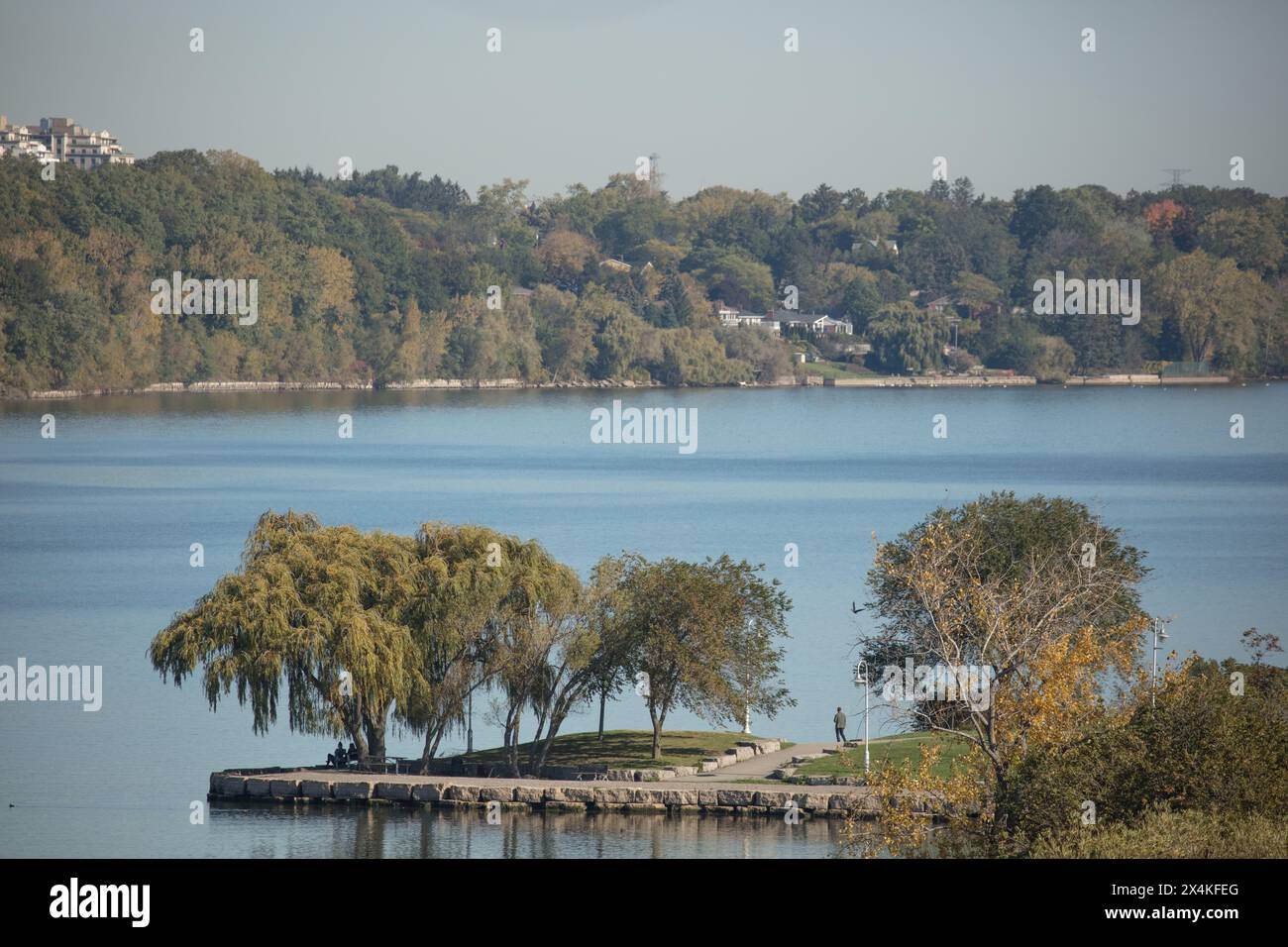 Hamilton waterfront park Stock Photo - Alamy