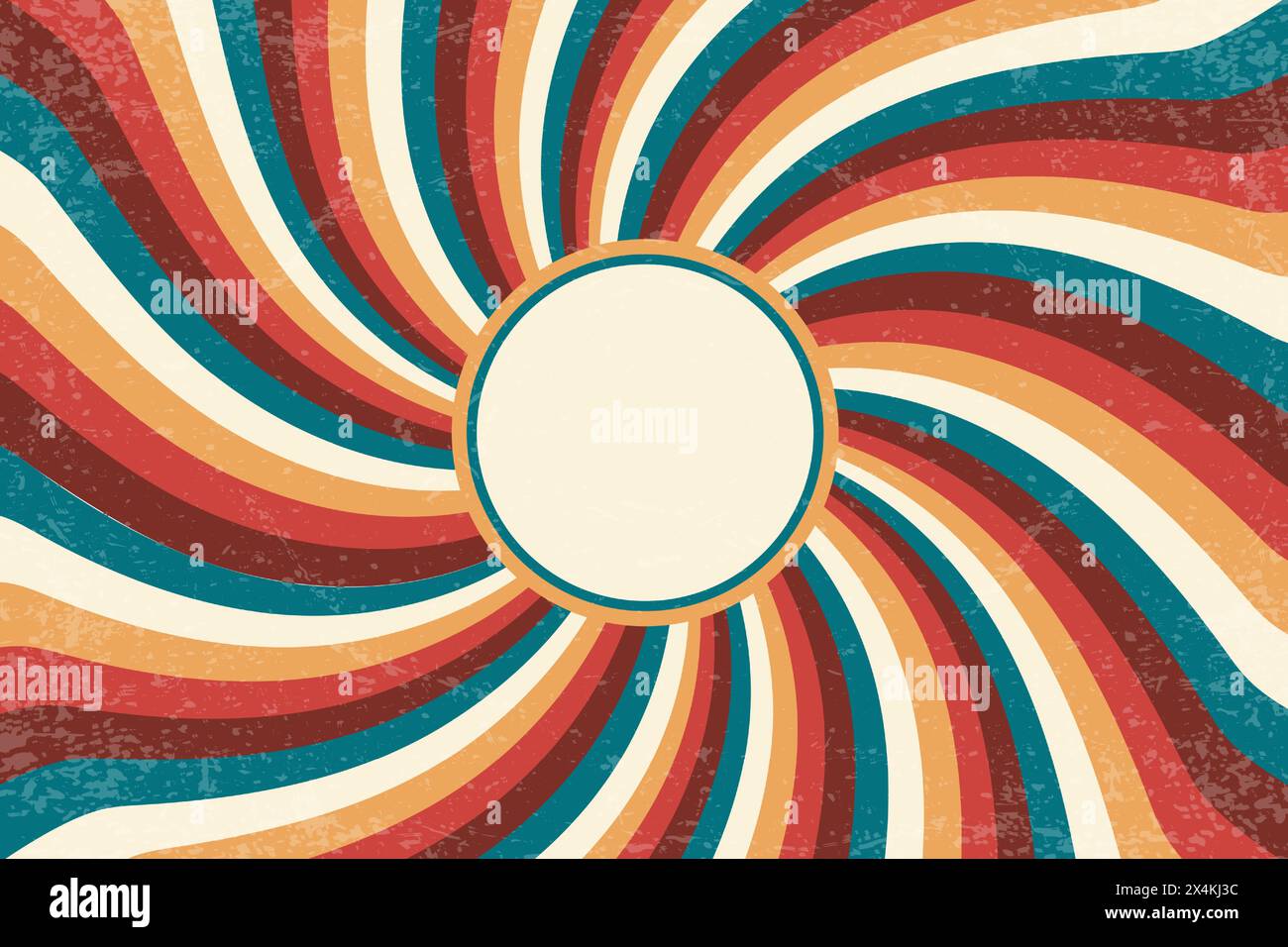 Retro sun background. Abstract vector summer sunburst with rays ...