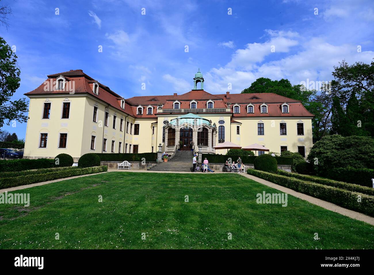 Schloss im landkreis meissen hi-res stock photography and images - Alamy